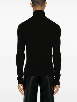 Balmain Decorative-buttons Wool Jumper - Black