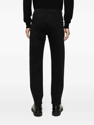 Paul & Shark Slim-cut Trousers - Black