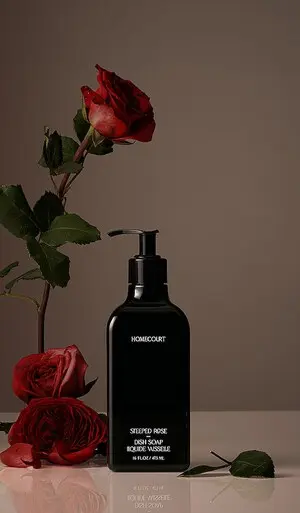 HOMECOURT Steeped Rose Dish Soap