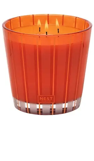NEST NEW YORK Pumpkin Chai 3-wick Candle In Orange - N,a