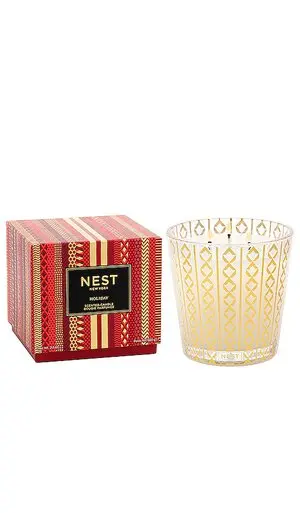 NEST NEW YORK Holiday 3-wick Candle In Metallic Gold