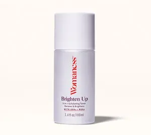 WOMANESS Brighten Up 2-in-1 Exfoliating Toner 3 .4 Fl Oz - One-color