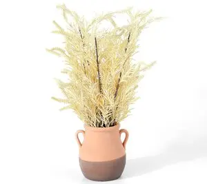 SAFAVIEH Faux 20' Potted Wheat Plant - One-color