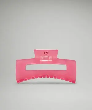 Lululemon Extra Large Claw Hair Clip Sakura Pink