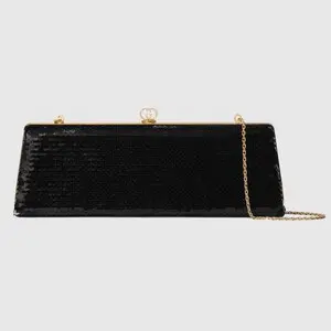 Gucci Broadway Sequin Evening Bag Fabric
