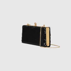 Gucci Broadway Sequin Evening Bag Fabric