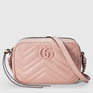 Gucci Gg Marmont Mini Shoulder Bag Leather