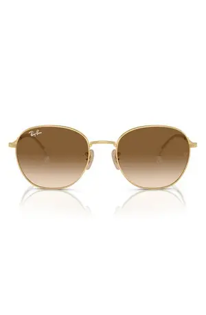 Ray-ban 55mm Gradient Phantos Sunglasses - Gold Flash