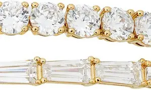 Nadri Cubic Zirconia Hinge Bracelet