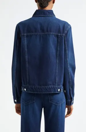 L'Agence Mack Oversize Denim Jacket