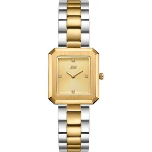 JBW JBW Arc Single Essential Lab-Created Diamond Bracelet Watch Two-tone