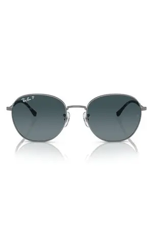Ray-ban 55mm Polarized Phantos Sunglasses - Gunmetal