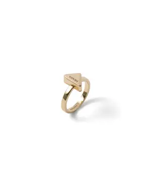 Prada Metal Ring - Gold/silver