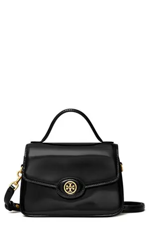 Tory Burch Small Robinson Leather Top Handle Bag