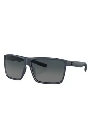 COSTA DEL MAR Rincon Rectangular Sunglasses - Grey Gradient