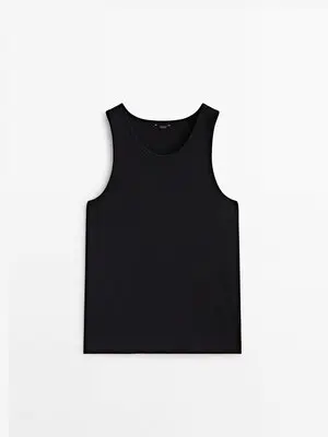 Massimo Dutti Tank - Black