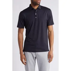 Johnnie-o Huron Prep-formance Polo - Black