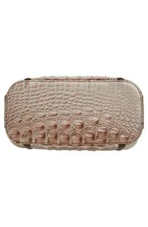 Brahmin Margo Croc Embossed Leather Crossbody Bag