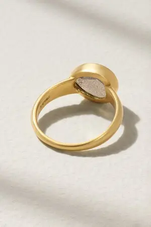 PIPPA SMALL 18-karat Labradorite Ring