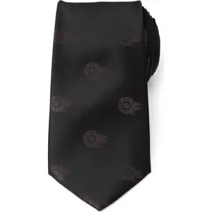 CUFFLINKS, INC. Millennium Falcon Necktie - Black