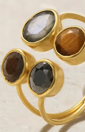 PIPPA SMALL 18-karat Multi-stone Ring