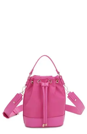 MALI + LILI Ella Bucket Bag - Fuchsia
