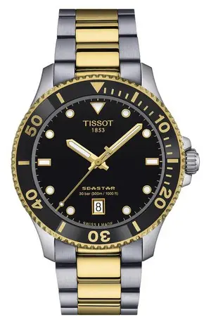 TISSOT Seastar 1000 Bracelet Watch - Black