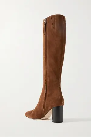 AeydĒ Ariana Leather Knee Boots