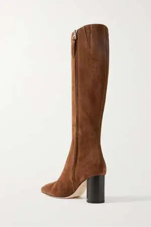 AeydĒ Ariana Leather Knee Boots
