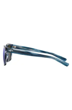COSTA DEL MAR Tybee Rectangle Sunglasses - Blue Mirror
