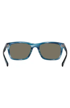 COSTA DEL MAR Tybee Rectangle Sunglasses - Blue Mirror