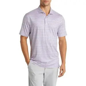 Johnnie-o Warwick Stripe Prep-formance Polo Bahama Mama