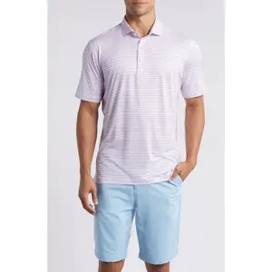 Johnnie-o Warwick Stripe Prep-formance Polo Maliblu