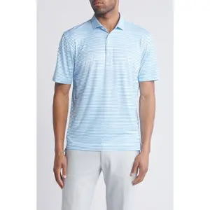 Johnnie-o Warwick Stripe Prep-formance Polo Riviera