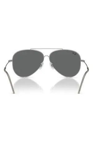 Ray-ban 59mm Aviator Sunglasses