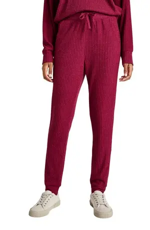 Splendid London Tulip Cuff Ribbed Joggers