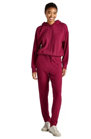 Splendid London Tulip Cuff Ribbed Joggers