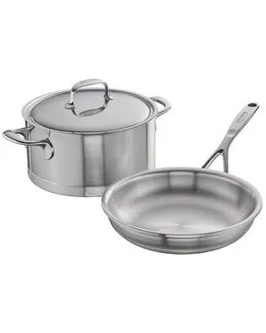 DEMEYERE Demeyere Atlantis 3Pc Stainless Steel Cookware Set - Nocolor