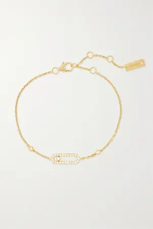 Messika Move Uno 18-karat Diamond Bracelet - Gold