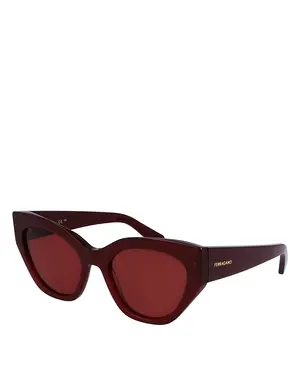 Geometric Cat Eye Sunglasses