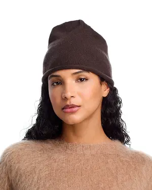 Bloomingdale'S Angelina Slouch Hat - Chocolate