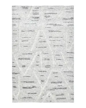 TIMELESS RUG DESIGNS Modern Chelsea Area Rug, 9' X 12 - Silver