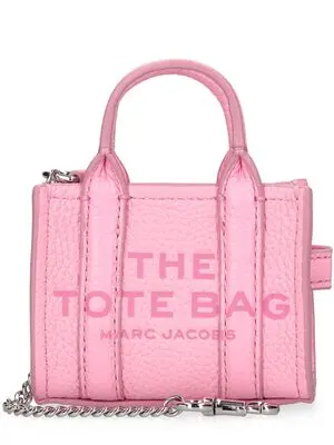 Marc Jacobs The Nano Tote Leather Bag Fluro Candy