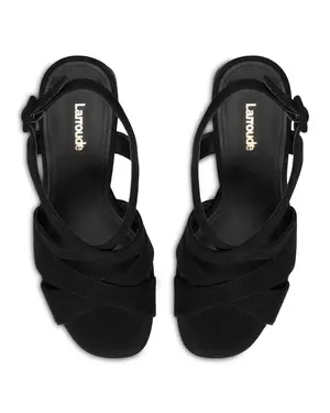 Larroude Bee Platform Sandals