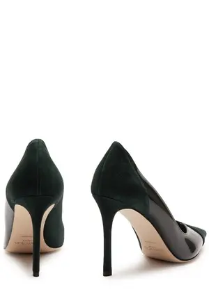 JIMMY CHOO Cass 95 Suede Pumps