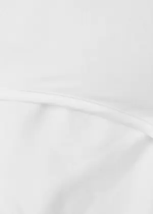 Hanro Seamless Padded Cotton Top - White