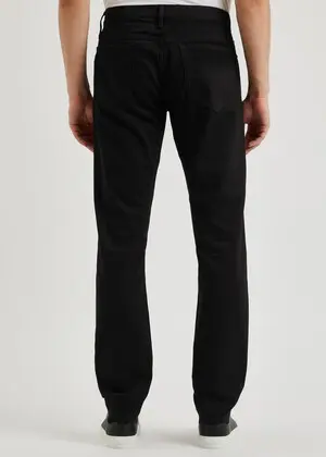 FRAME L'homme Slim-leg Jeans - Black