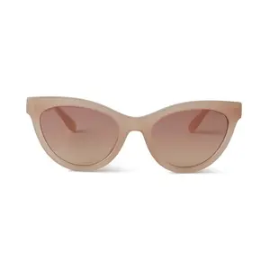 Mulberry Lily Cat-Eye Sunglasses Maple