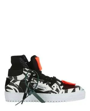 Off-White Offcourt 3.0 Zebra High Top Sneakers Multi