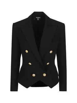 Balmain Jackets - Black